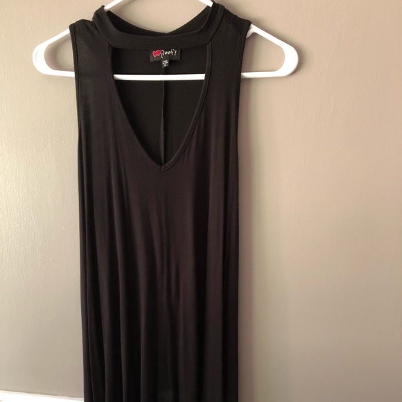 Poof! | Dresses | Poof Black Dress With Neckchoker Nwot | Poshmark